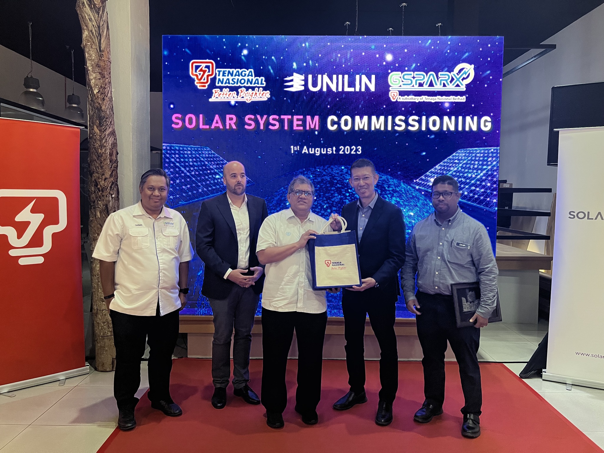 𝐒𝐨𝐥𝐚𝐫 𝐒𝐲𝐬𝐭𝐞𝐦 𝐂𝐨𝐦𝐦𝐢𝐬𝐬𝐢𝐨𝐧𝐢𝐧𝐠 𝐄𝐯𝐞𝐧𝐭 𝐛𝐞𝐭𝐰𝐞𝐞𝐧 𝐓𝐍𝐁, 𝐔𝐍𝐈𝐋𝐈𝐍, 𝐚𝐧𝐝 𝐆𝐒𝐏𝐀𝐑𝐗 ...